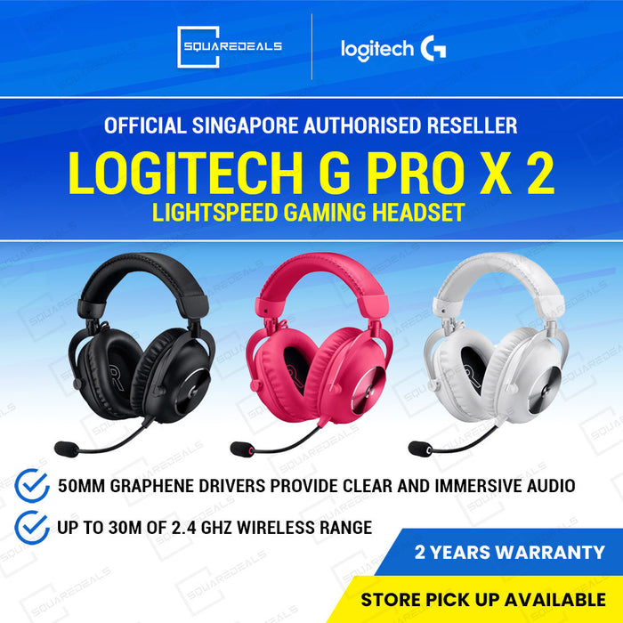 Logitech G Pro X 2 Lightspeed Gaming Headset — SquareDeals