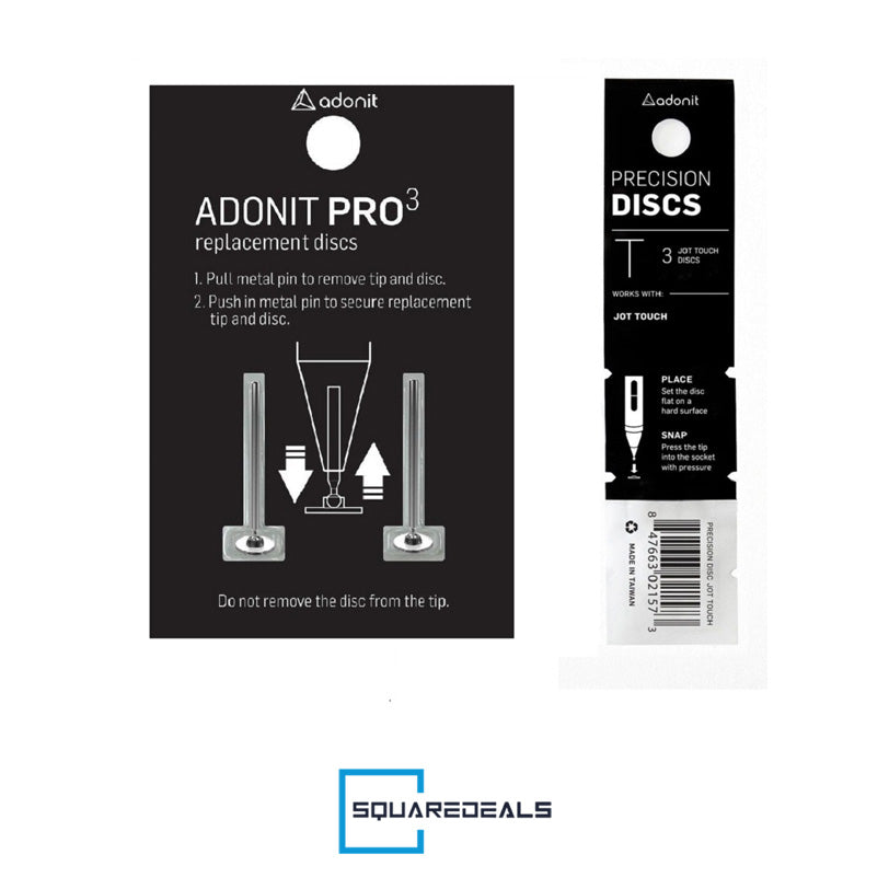 Adonit Replacement Discs Jot Mini Pro Flip Touch 4 Pro 4 3 Mini 4 Orig ...